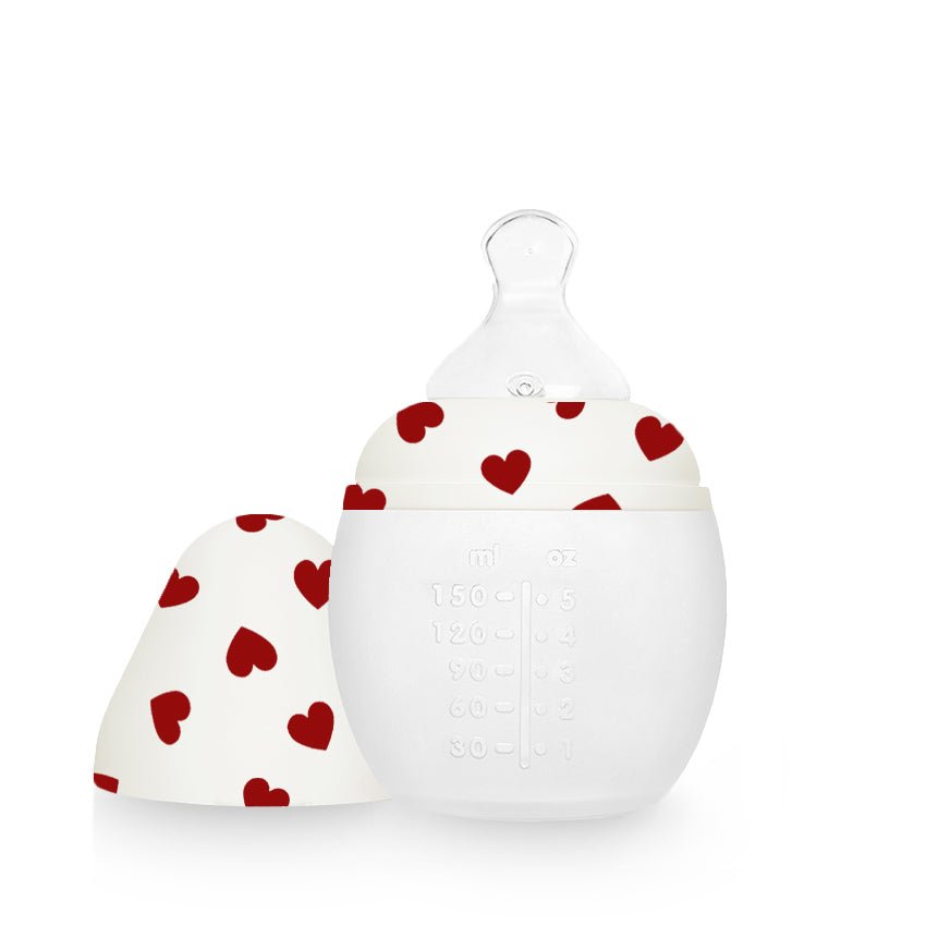 Biberons motifs coeurs - Full of Love – Élhée