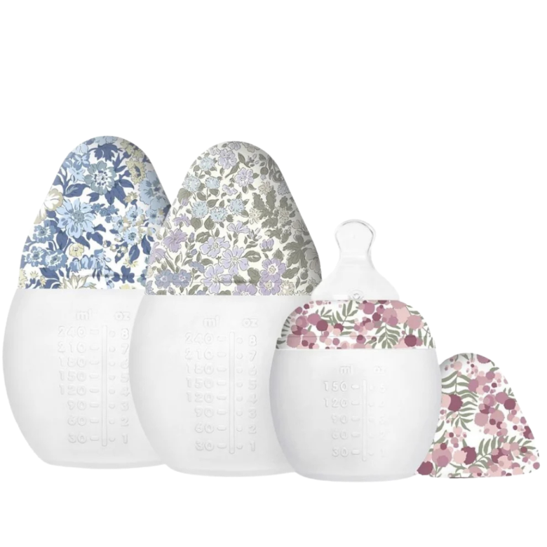 Biberon 330ml - Élhée x Liberty - Mimosa Pink