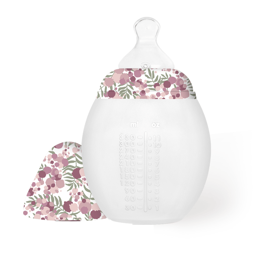 Biberon 330ml - Élhée x Liberty - Mimosa Pink