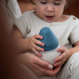 Biberon Elhée Blue Grey - 240 ml - Physiologique et anti-colique – Élhée